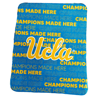 UCLA Bruins NCAA Classic Fleece Blanket - Sports Unlimited