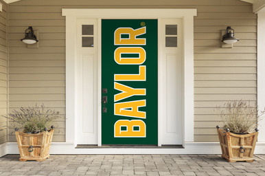 Baylor Bears Front Door Banner - Sports Unlimited