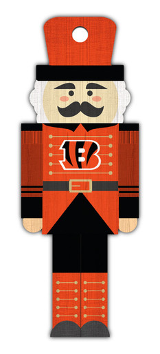 Cincinnati Bengals Nutcracker Ornament - Sports Unlimited