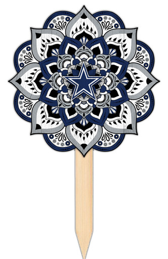 Dallas Cowboys Mandala Yard Stake - Sports Unlimited