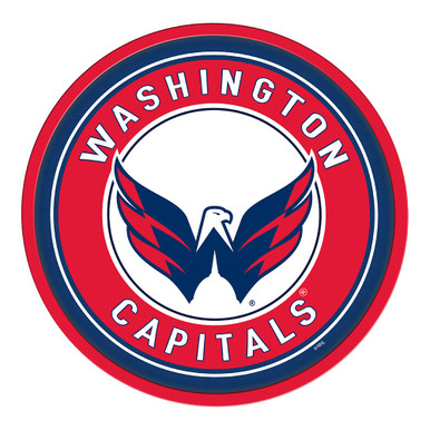 Washington Capitals Modern Disc Wall Sign - Sports Unlimited