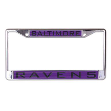 Baltimore Ravens Metal License Plate Frame - Sports Unlimited