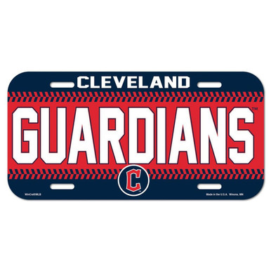 Cleveland Guardians License Plate - Sports Unlimited