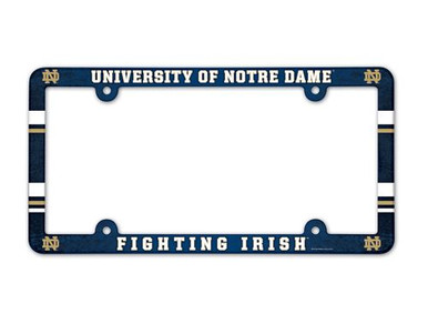Notre Dame Fighting Irish License Plate Frame - Sports Unlimited