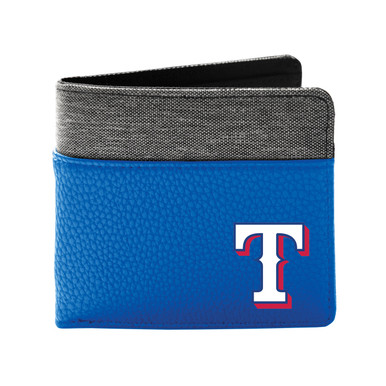 Texas Rangers Pebble Bi Fold Wallet - Sports Unlimited