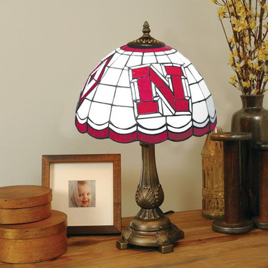 Nebraska Cornhuskers Tiffany Table Lamp - Sports Unlimited
