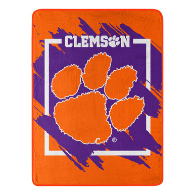 Clemson Tigers Dimensional Throw Blanket - Sports Unlimited