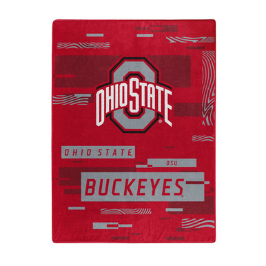 Ohio State Buckeyes Digitize Throw Blanket - Sports Unlimited