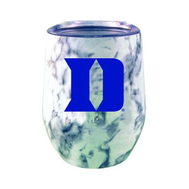 Duke Blue Devils Marble Stemless Tumbler - Sports Unlimited