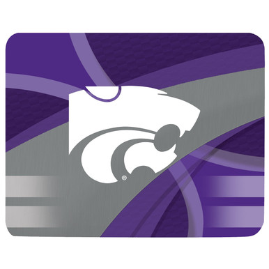 Kansas State Wildcats Carbon Fiber Mouse Pad - Sports Unlimited
