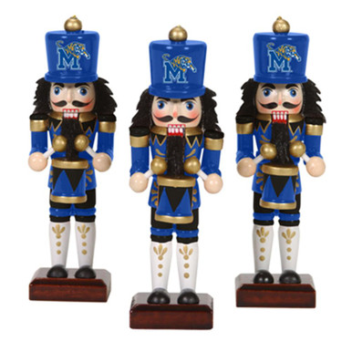 Memphis Tigers 3 Pack Nutcracker Ornament - Sports Unlimited