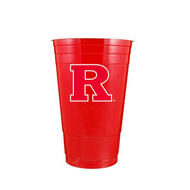 Rutgers Scarlet Knights Red Plastic Cup - Sports Unlimited