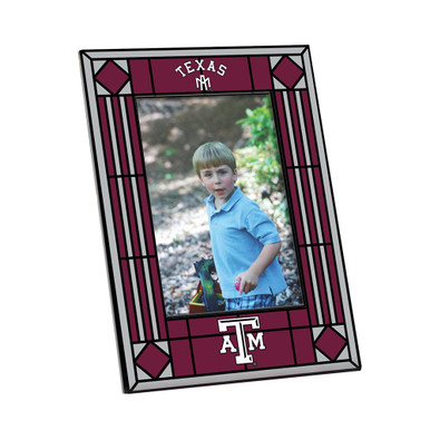 Texas A&M Aggies Art Glass Picture Frame - Sports Unlimited