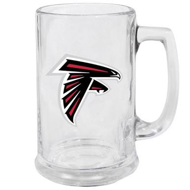 Atlanta Falcons 15 oz. Decal Glass Stein - Sports Unlimited