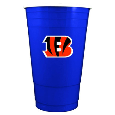 Cincinnati Bengals Blue Plastic Cup - Sports Unlimited