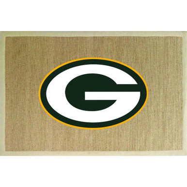 Green Bay Packers Jute Rug - Sports Unlimited