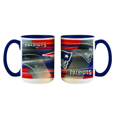 New England Patriots NFL Inner Color Shadow Mug - Sports Unlimited