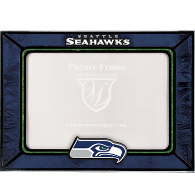 Seattle Seahawks Art Glass Picture Frame - Sports Unlimited