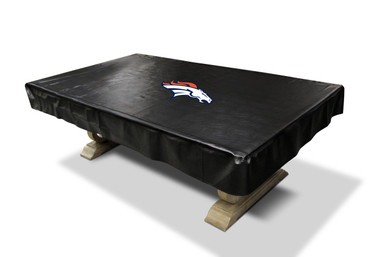 Denver Broncos NFL Deluxe Pool Table Cover - Sports Unlimited