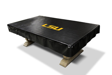 LSU Tigers College Pool Table Cover - Sports Unlimited