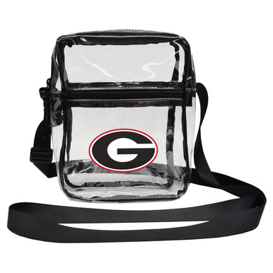Georgia Bulldogs Clear Sideline Purse - Sports Unlimited