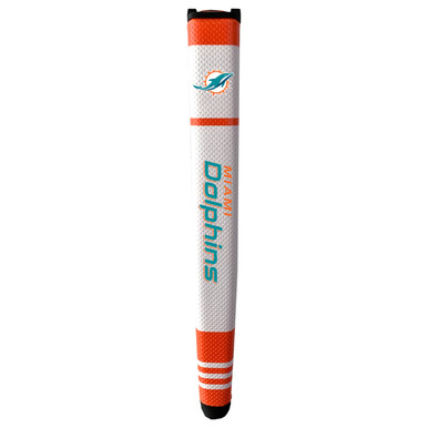 Miami Dolphins White Putter Grip - Sports Unlimited