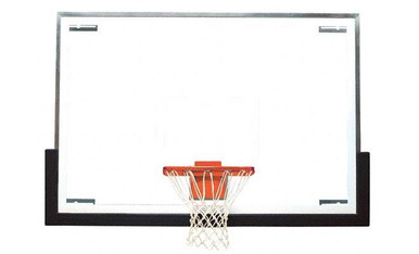 Bison 180 Degree Breakaway Tall Board Gymnasium Basketball Backboard ...