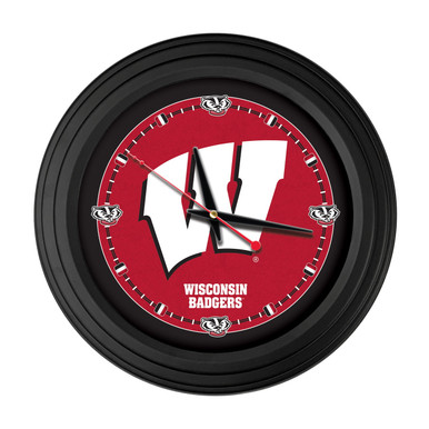 Wisconsin Badgers W 15" Traditional Wall Clock - Sports Unlimited