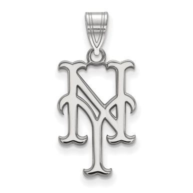 New York Mets MLB Sterling Silver Large Pendant - Sports Unlimited