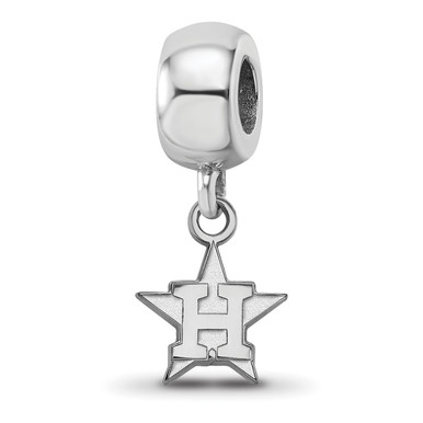 Houston Astros Sterling Silver Extra Small Bead Charm - Sports Unlimited