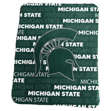 Michigan State Spartans Classic Fleece Blanket - Sports Unlimited