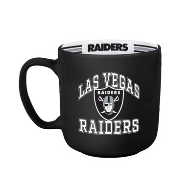 Las Vegas Raiders 15 oz. Stripe Mug - Sports Unlimited