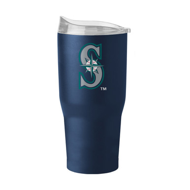 Seattle Mariners 30 oz. Powder Coat Tumbler - Sports Unlimited