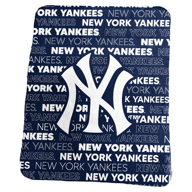 New York Yankees Classic Fleece Throw - Sports Unlimited