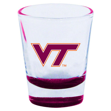 Virginia Tech Hokies 2 oz. Highlight Bottom Shot Glass - Sports Unlimited
