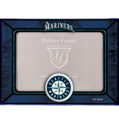 Seattle Mariners Art Glass Picture Frame - Sports Unlimited