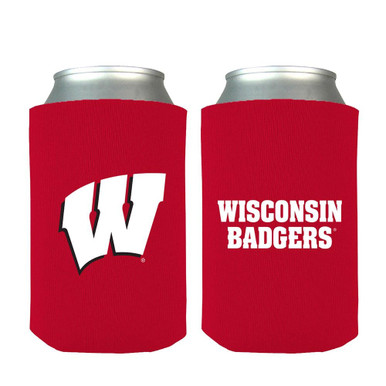 Wisconsin Badgers Neoprene Can Insulator - Sports Unlimited