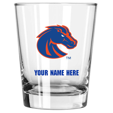 Boise State Broncos Personalized 15 oz. Double Old Fashioned Glass ...