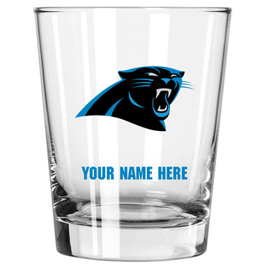 Carolina Panthers Personalized 15 oz. Double Old Fashioned Glass ...