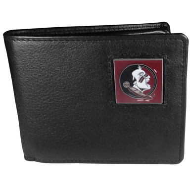 Florida State Seminoles Leather Bi-fold Wallet in Gift Box - Sports ...