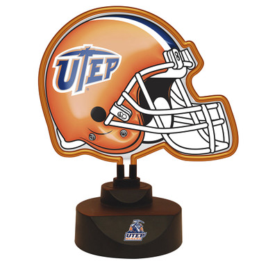 UTEP Miners Neon Helmet Lamp - Sports Unlimited