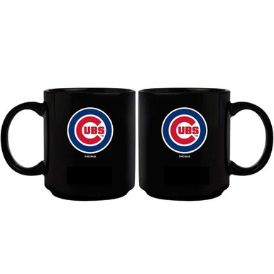 Chicago Cubs 11 oz. Black Mug - Sports Unlimited