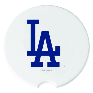 Los Angeles Dodgers 2-Pack Ceramic Travel Coaster Set - Sports Unlimited