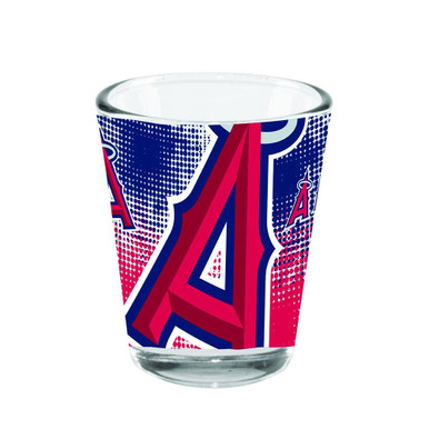 Los Angeles Angels 2 oz. Full Wrap Shot Glass - Sports Unlimited