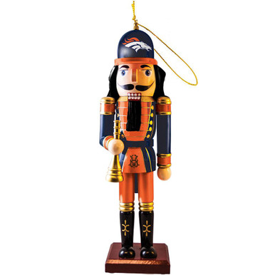 Denver Broncos NFL Nutcracker Ornament - Sports Unlimited