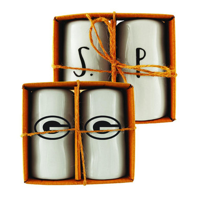 Green Bay Packers Artisan Salt and Pepper Shaker - Sports Unlimited