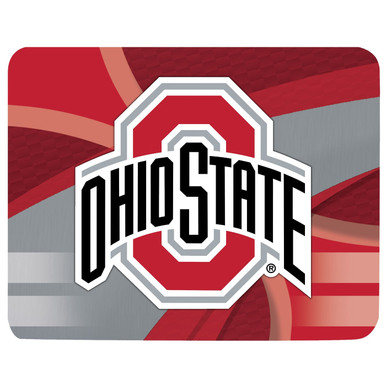 Ohio State Buckeyes Carbon Fiber Mousepad - Sports Unlimited