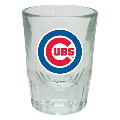 Chicago Cubs 2 oz. Fluted Shot Glass - Sports Unlimited