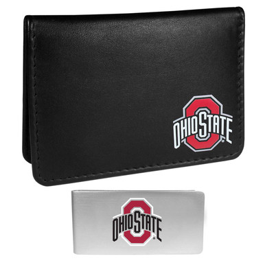 Ohio State Buckeyes Weekend Bi-fold Wallet & Money Clip - Sports Unlimited