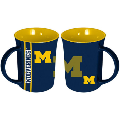 Michigan Wolverines 15 oz. Reflective Logo Mug - Sports Unlimited